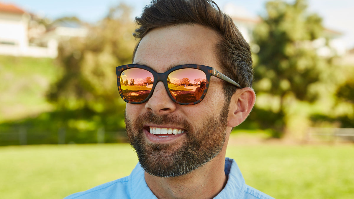 Matte Tortoise / Rose Gold Deja Views - Polarized Sunglasses