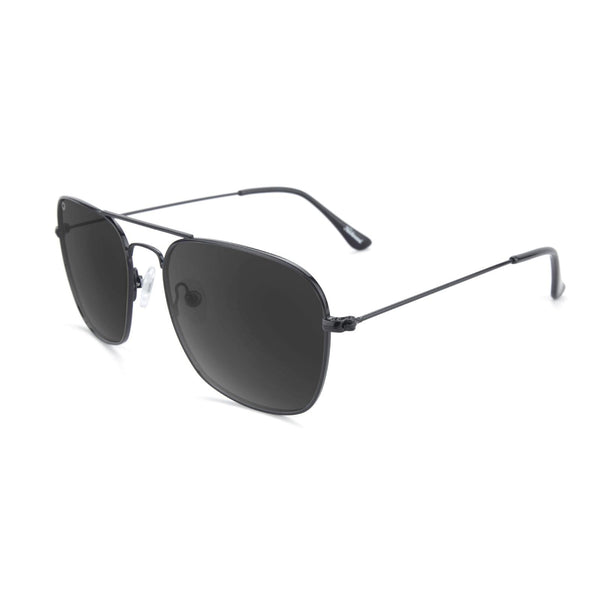 Black / Smoke Mount Evans - Rectangular Aviators