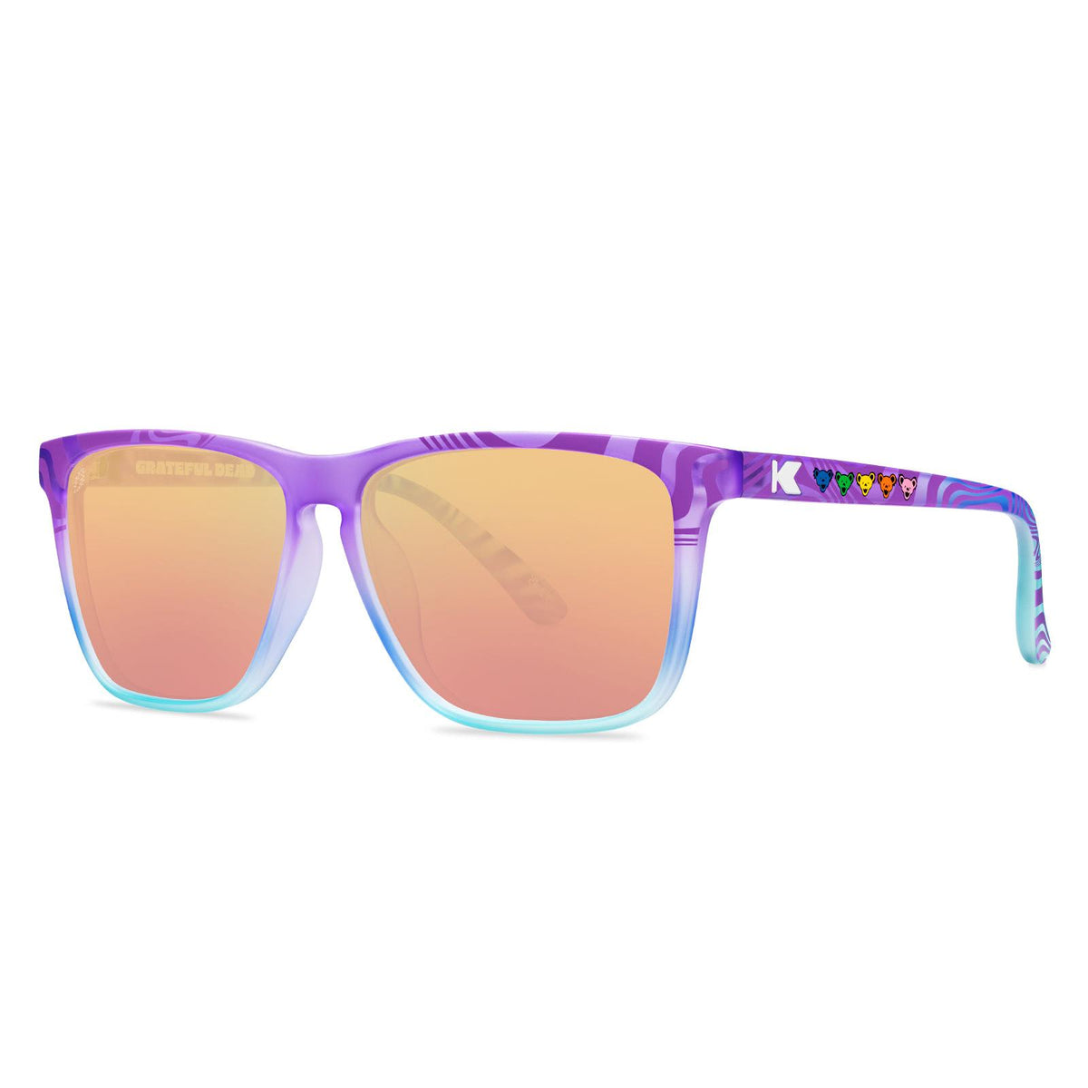 Grateful Dead Trippy Bears Fast Lanes Sunglasses | Knockaround.com